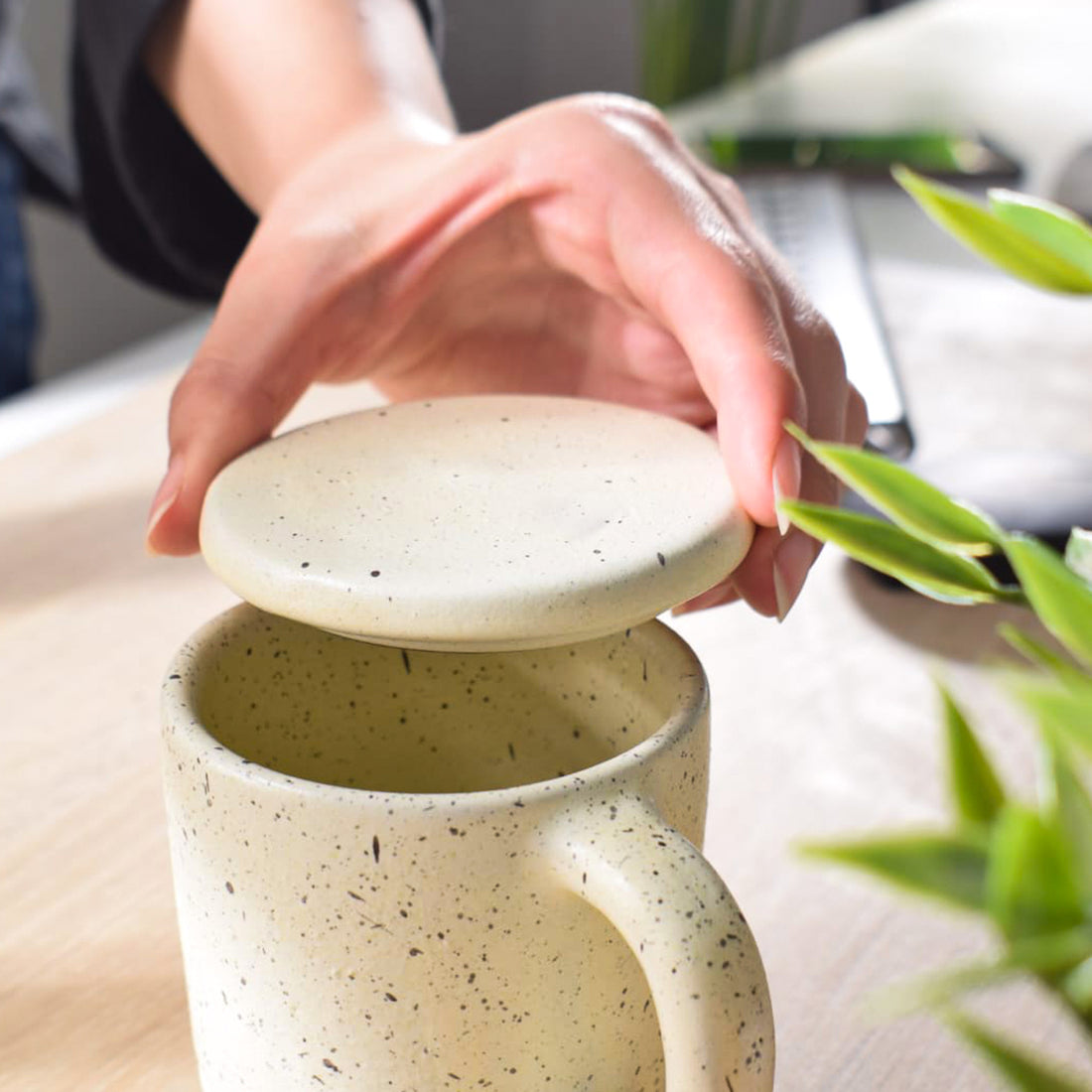 2IN1 Wheat Mug with Plate | Platinum Giveaways – Platinumgiveawaysegy